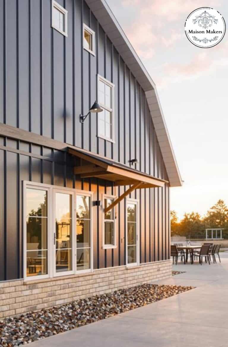 31+ Inspiring Barndominium Paint Color Ideas: Interior & Exterior ...