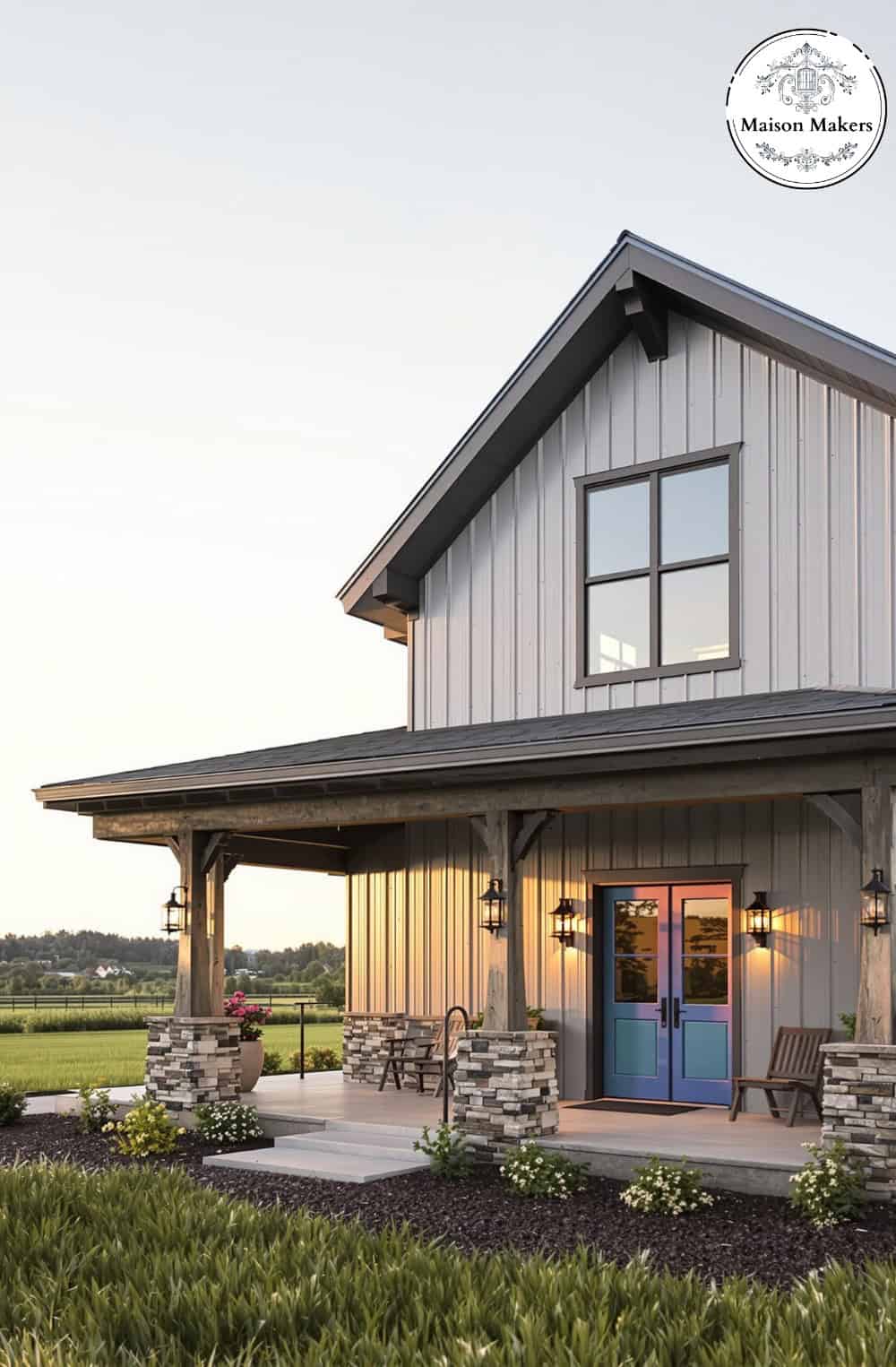 31+ Inspiring Barndominium Paint Color Ideas: Interior & Exterior ...