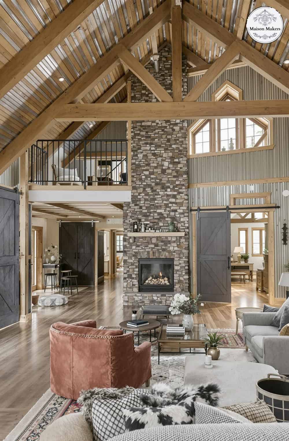 41+ Stunning Rustic Barndominium Interior Design Ideas for Your Home ...
