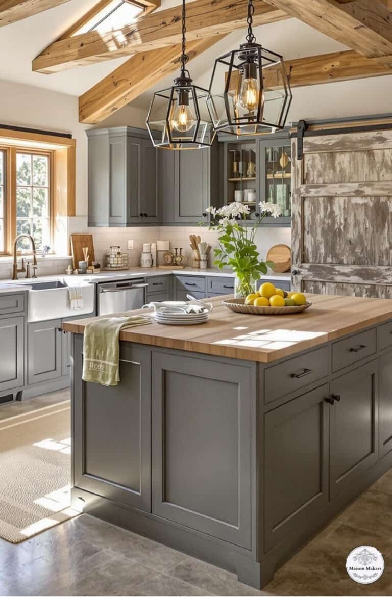 27 Ideas to Help Design Your Dream Barndominium Kitchen - Maison Maker