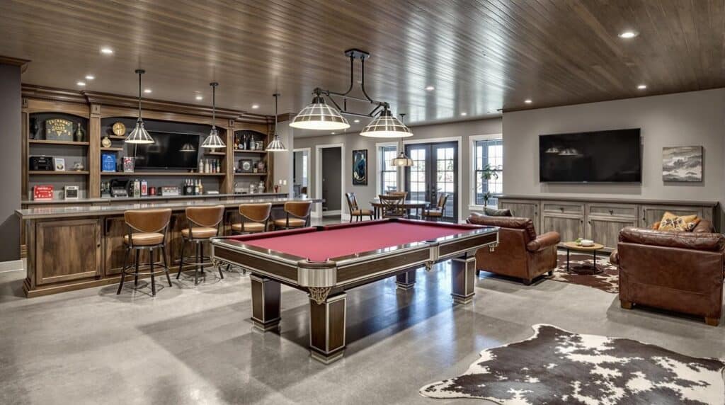 15 Barndominium Game Room Features, Tips & Inspiration - Maison Maker