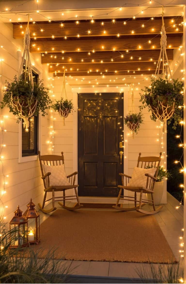 27 Creative Ways to Style Small Front Porch Decor - Maison Maker