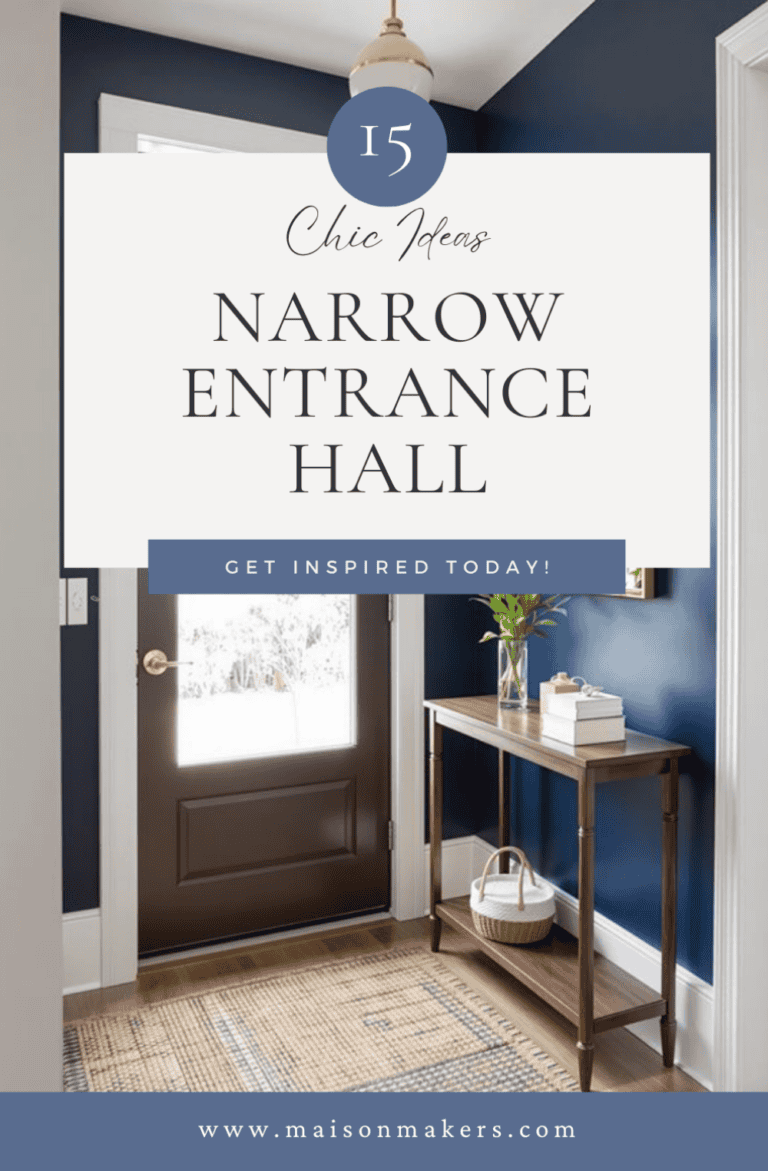 15 Small Foyer Ideas to Transform Your Entryway - Maison Maker