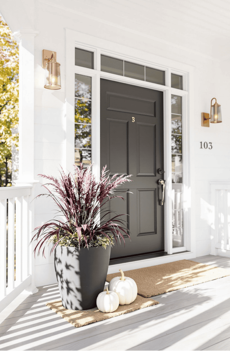 17 Creative Fall Front Porch Decor Styling Ideas - Maison Maker