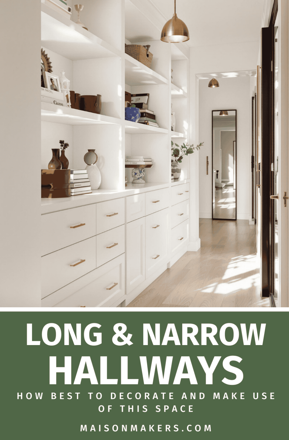15 Tips for Decorating Long Narrow Hallways - Maison Maker