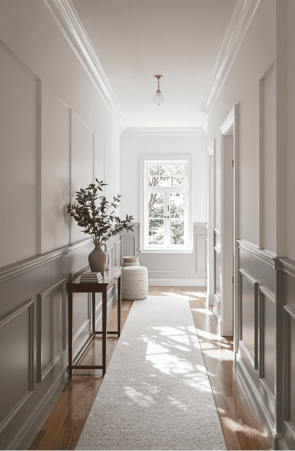 15 Two Tone Color Schemes Ideas to Transform Your Hallway - Maison Maker