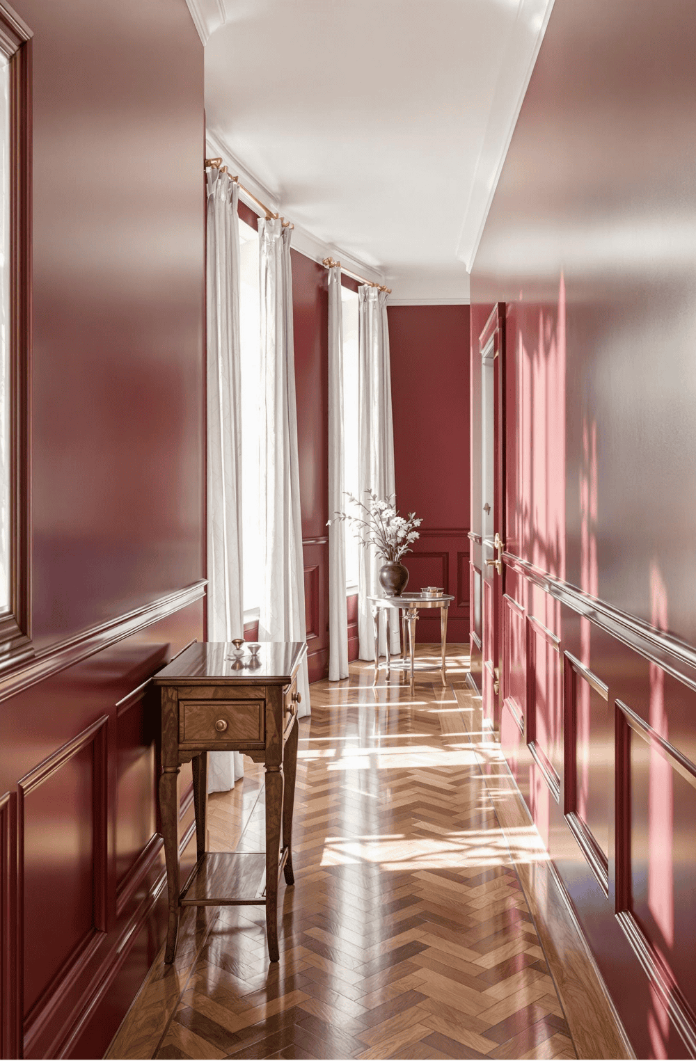 15 Two Tone Color Schemes Ideas to Transform Your Hallway - Maison Maker