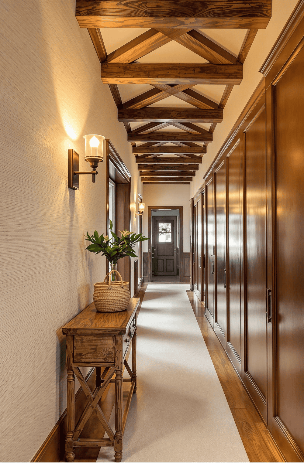 15 Two Tone Color Schemes Ideas to Transform Your Hallway - Maison Maker