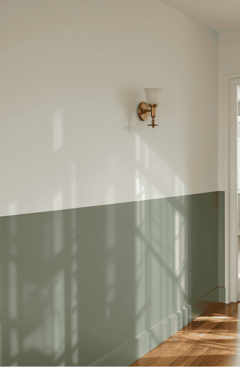 15 Two Tone Color Schemes Ideas to Transform Your Hallway - Maison Maker