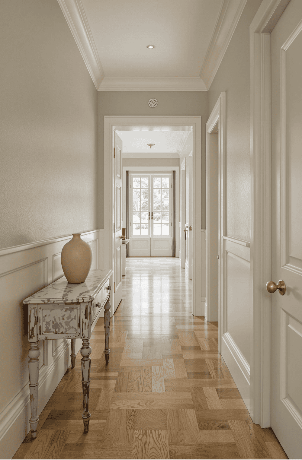 15 Two Tone Color Schemes Ideas to Transform Your Hallway - Maison Maker