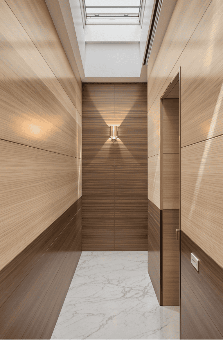 15 Two Tone Color Schemes Ideas to Transform Your Hallway - Maison Maker