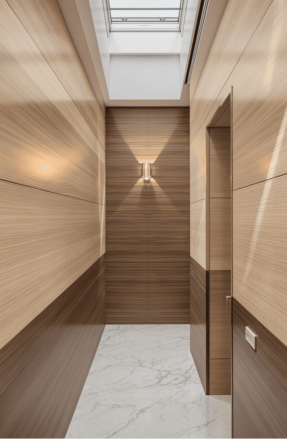 15 Two Tone Color Schemes Ideas to Transform Your Hallway - Maison Maker