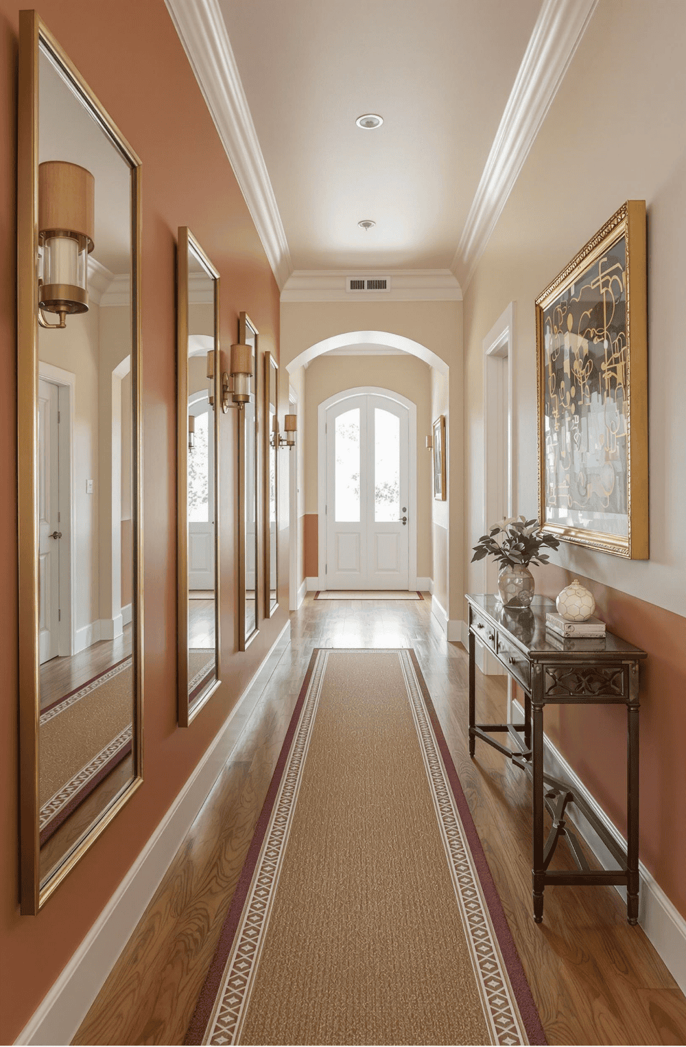 15 Two Tone Color Schemes Ideas to Transform Your Hallway - Maison Maker