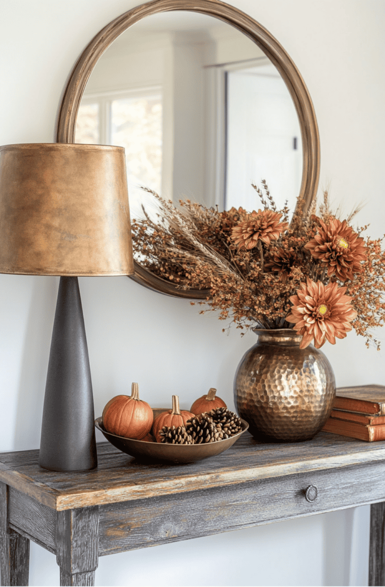 15 Must-Have Fall Entryway Decor Ideas for a Warm Welcome - Maison Maker