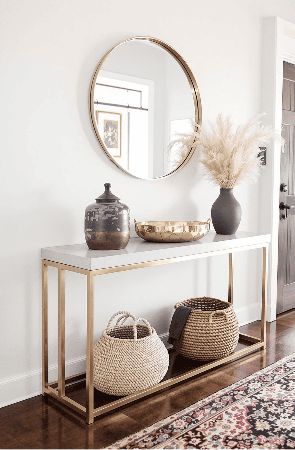 19 Stunning Entrance Table Ideas to Transform Your Entryway - Maison Maker