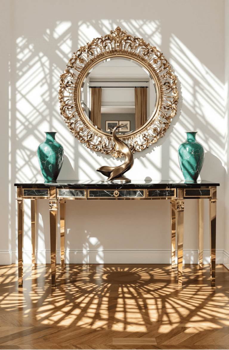 19 Stunning Entrance Table Ideas to Transform Your Entryway - Maison Maker