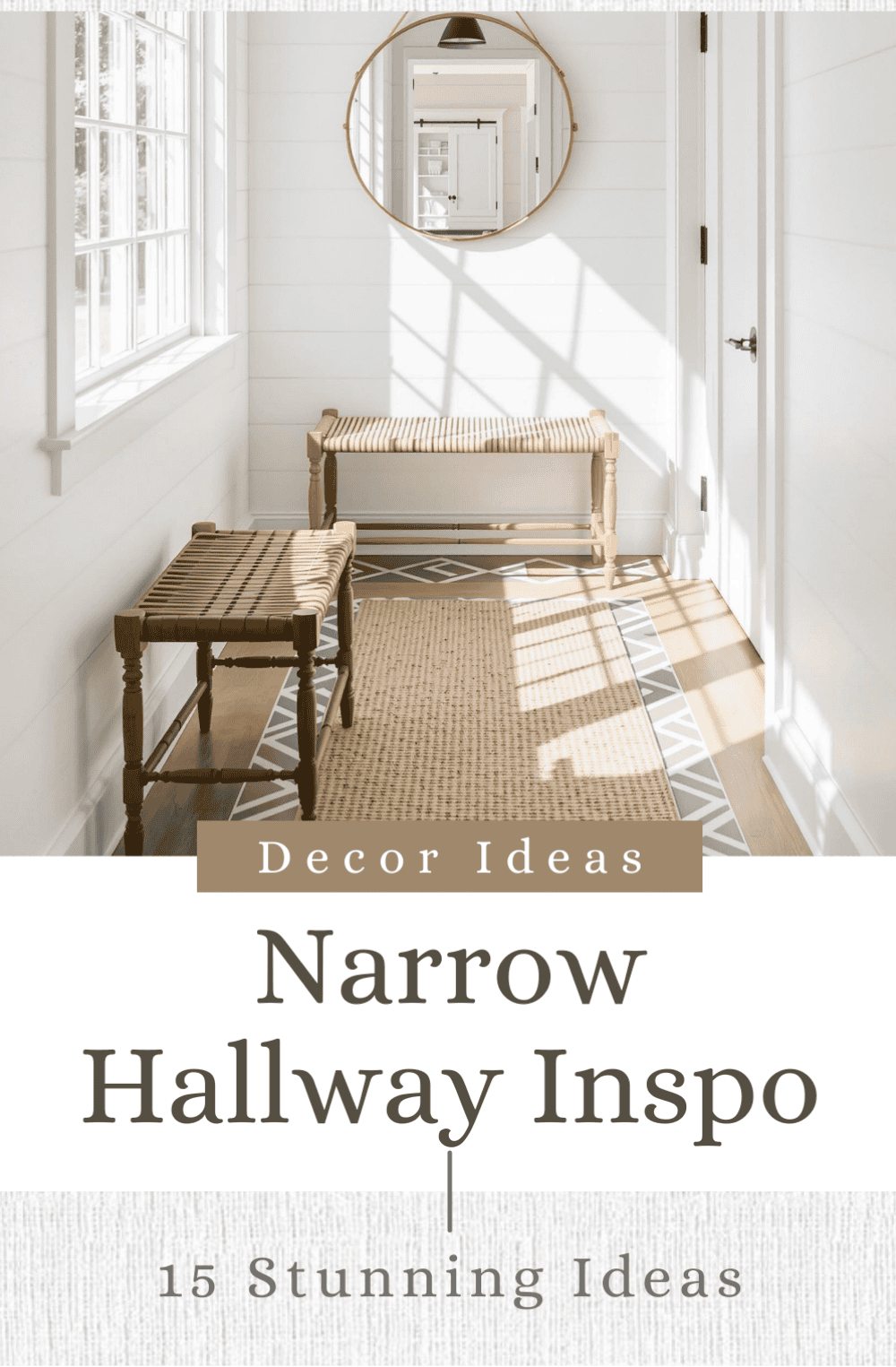 15 Stylish Hallway Inspiration Ideas - Maison Maker