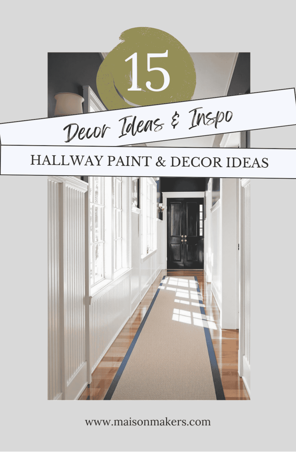 15 Stylish Hallway Inspiration Ideas - Maison Maker