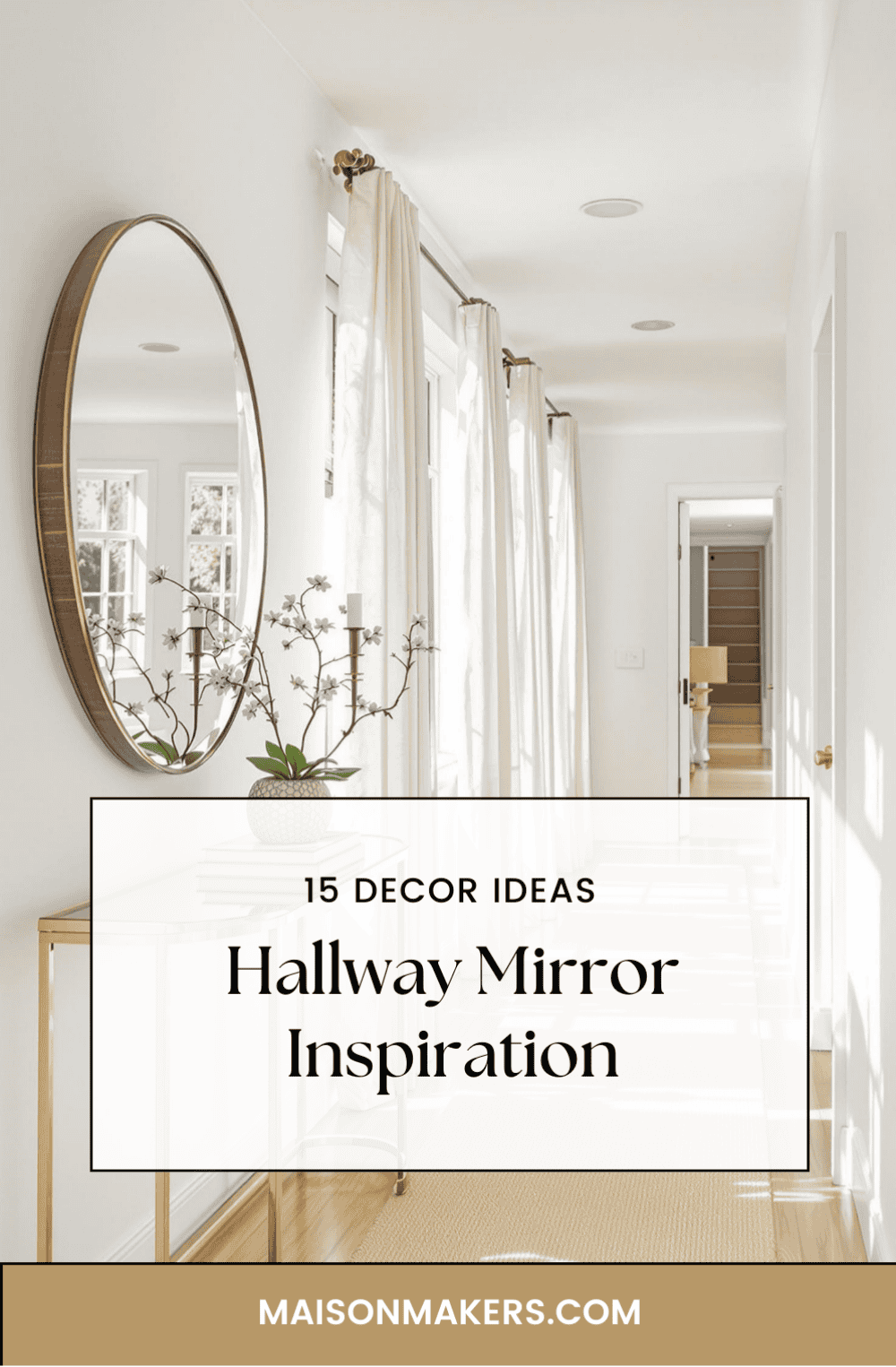 15 Stylish Hallway Inspiration Ideas - Maison Maker