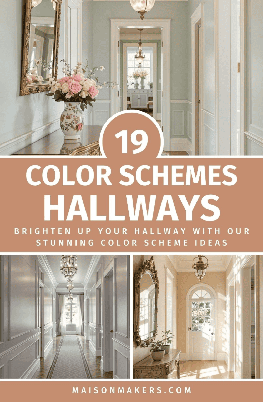 19 Stunning Hallway Colour Schemes to Transform Your Space - Maison Maker