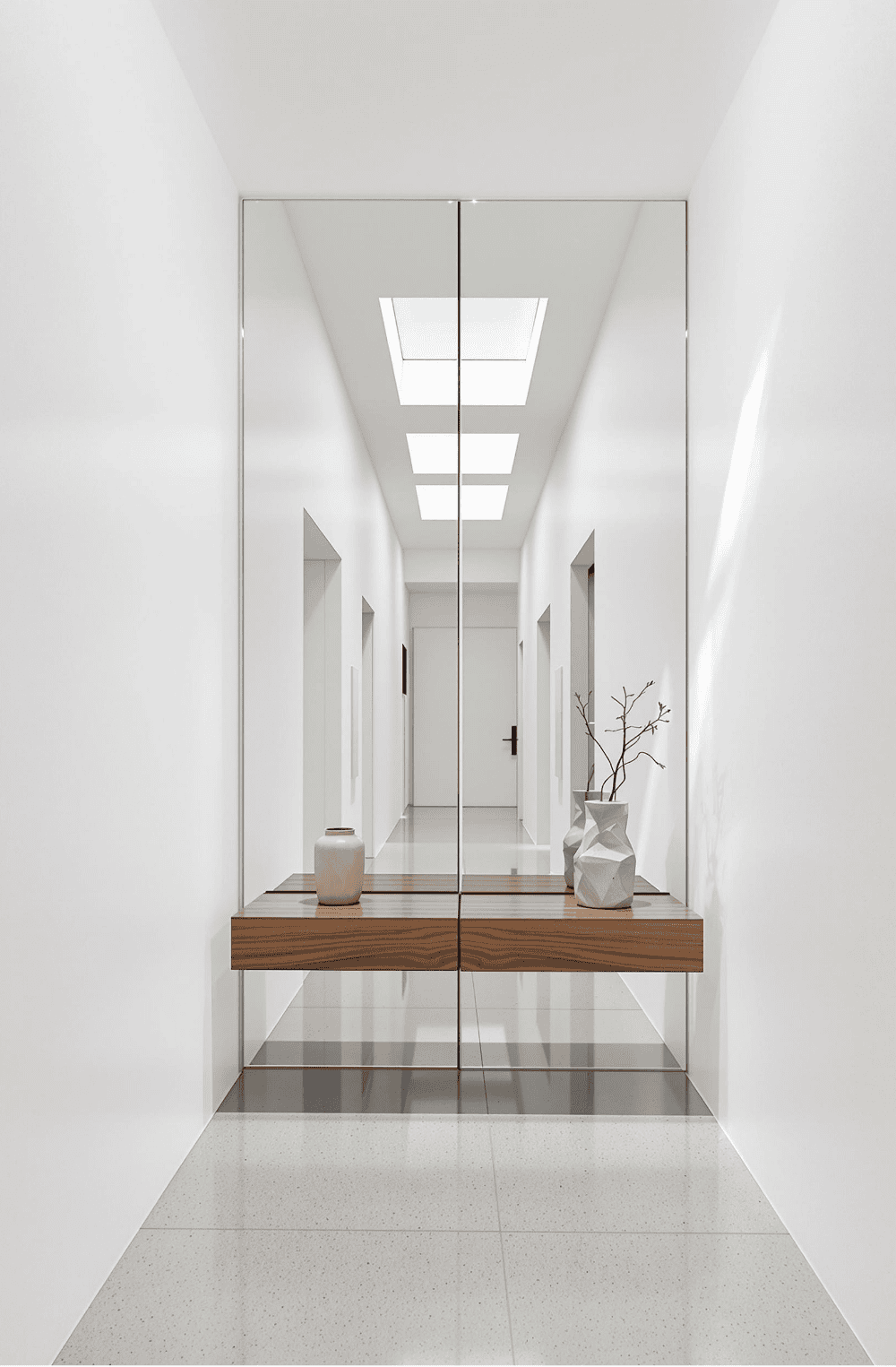 9 Creative Ideas for Transforming Your Hallway With Mirrors - Maison Maker