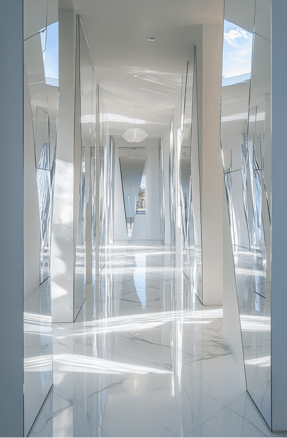 9 Creative Ideas for Transforming Your Hallway With Mirrors - Maison Maker