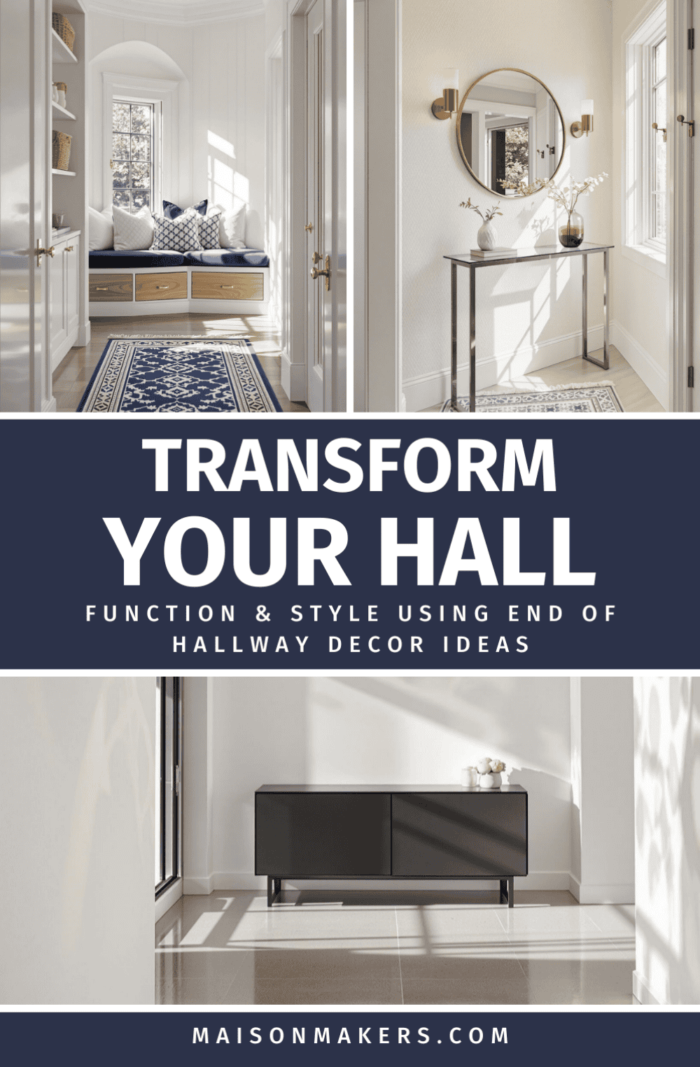 13 Stylish End Hallway Decor Ideas to Elevate Your Space - Maison Maker