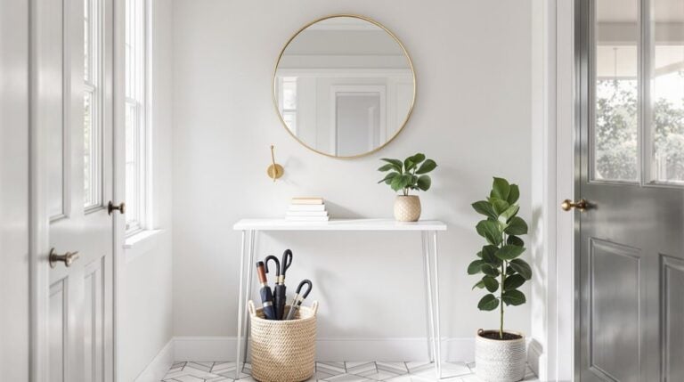 15 Small Foyer Ideas to Transform Your Entryway - Maison Maker