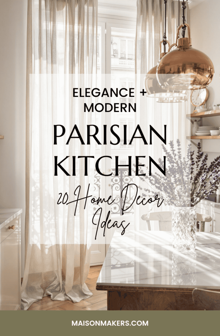 20 Parisian Kitchen Ideas to Bring Chic Elegance to Your Home - Maison ...