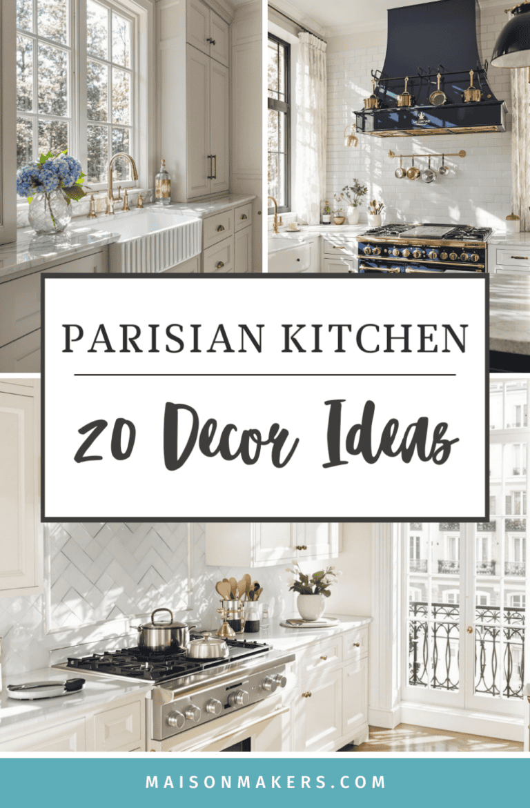20 Parisian Kitchen Ideas to Bring Chic Elegance to Your Home - Maison ...