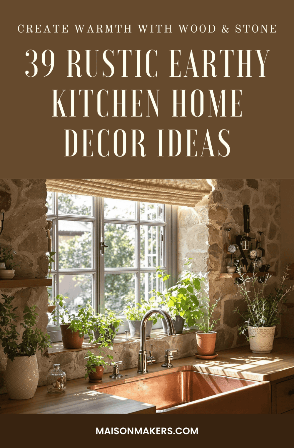 39 Earthy Kitchen Designs That Embrace Natural Beauty - Maison Maker