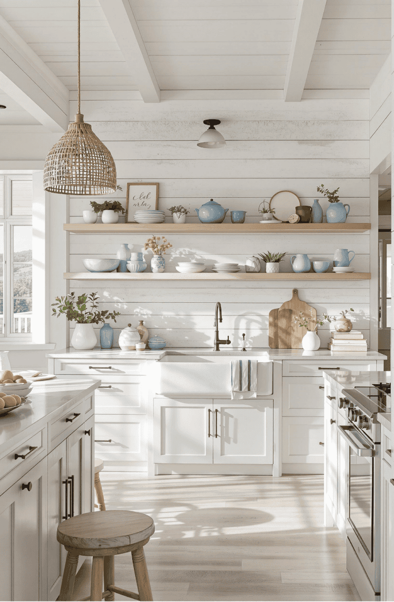 15 Coastal Kitchen Designs That Feel Like a Seaside Retreat - Maison Maker