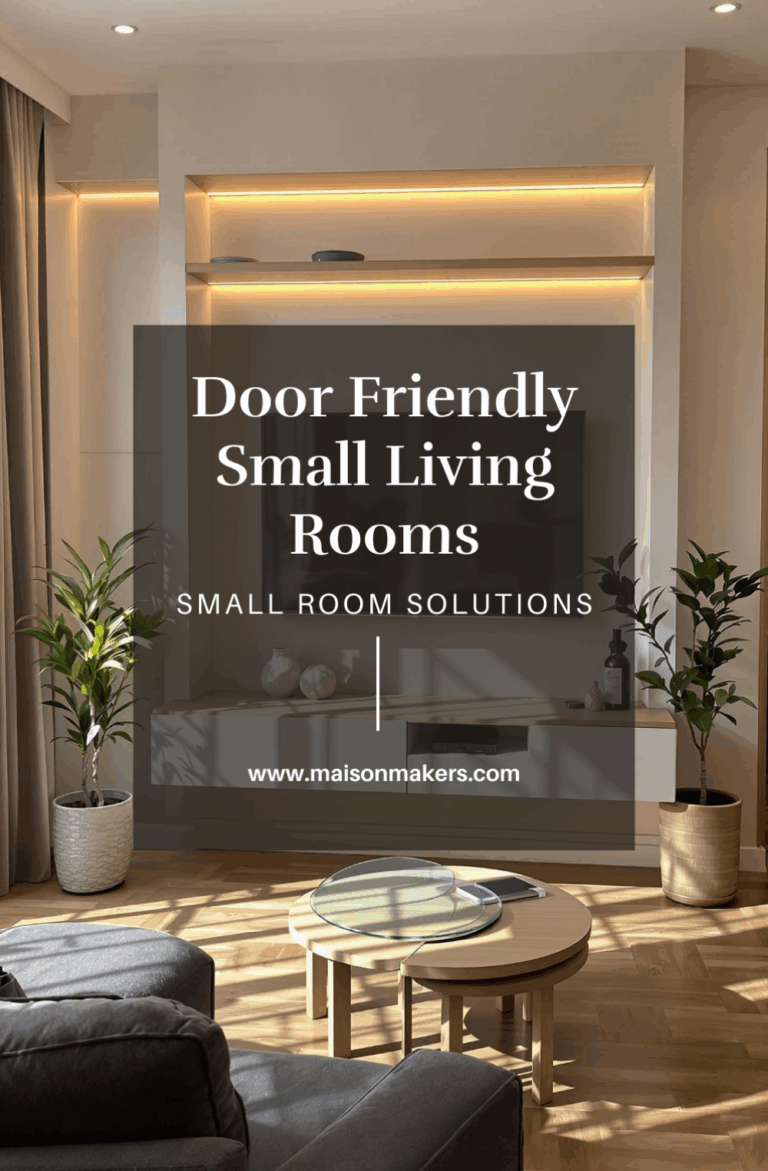 19 Small Living Room Layout Ideas to Maximize Your Space - Maison Maker