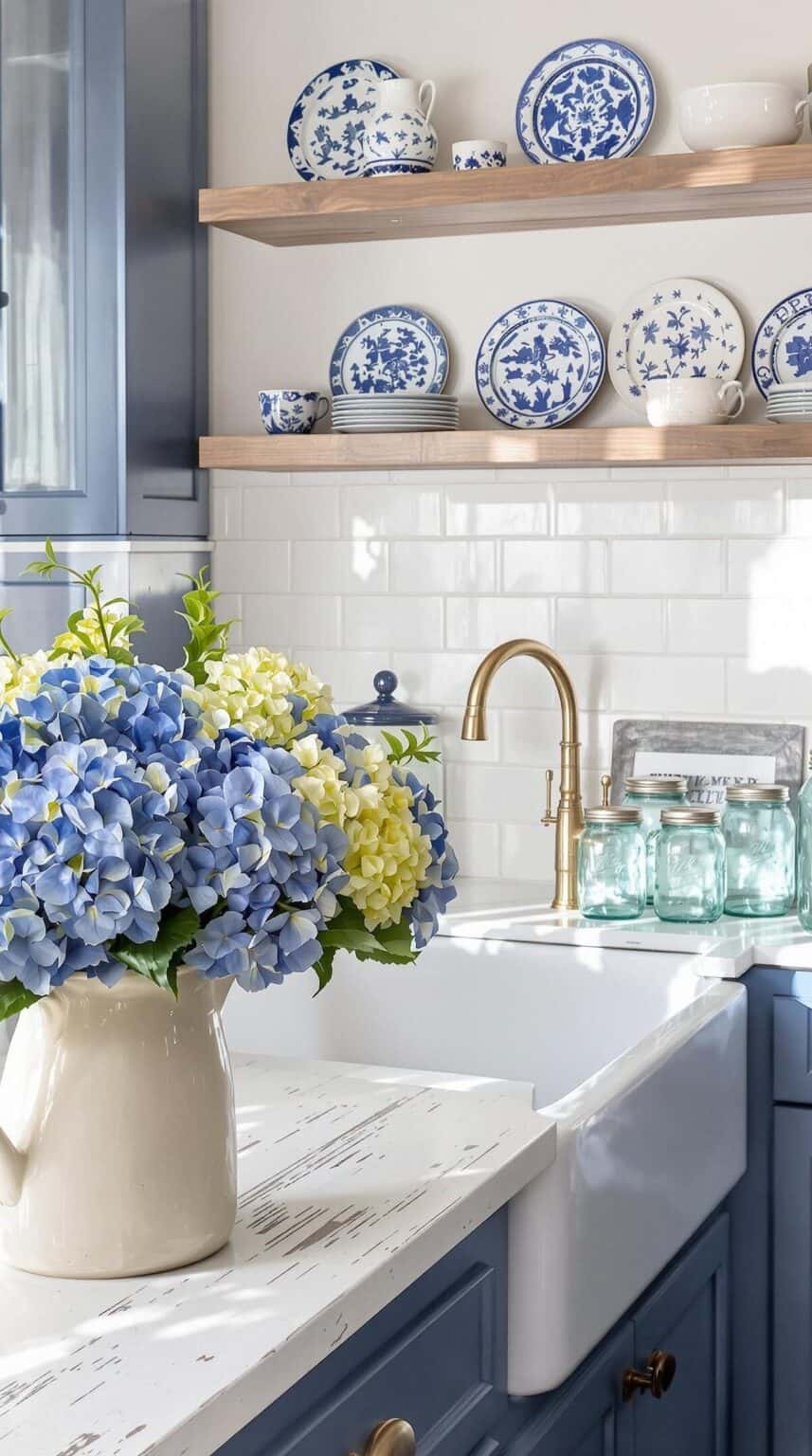 25 Blue and White Decor Ideas for a Classic and Fresh Look - Maison Maker