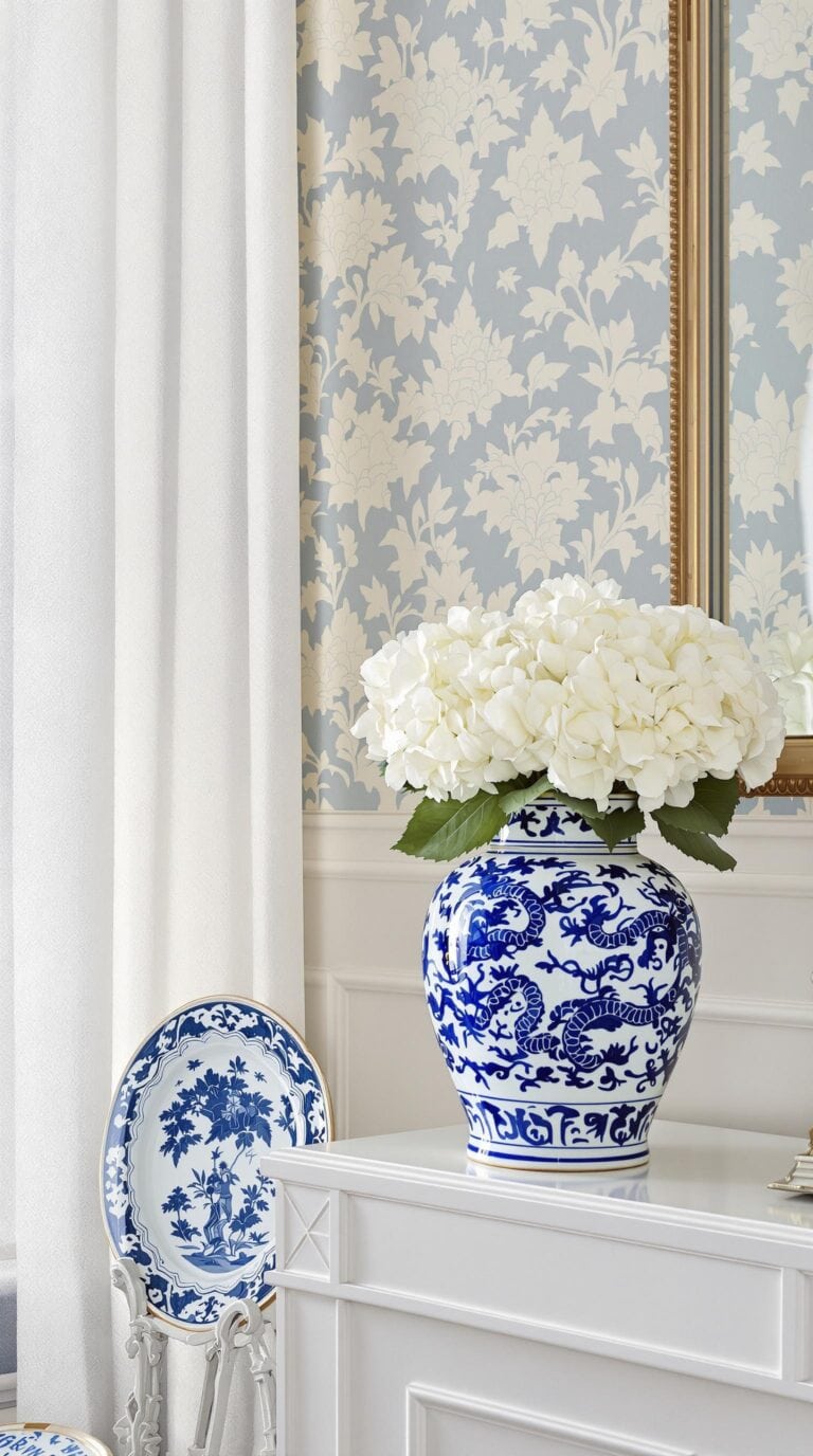 25 Blue and White Decor Ideas for a Classic and Fresh Look - Maison Maker