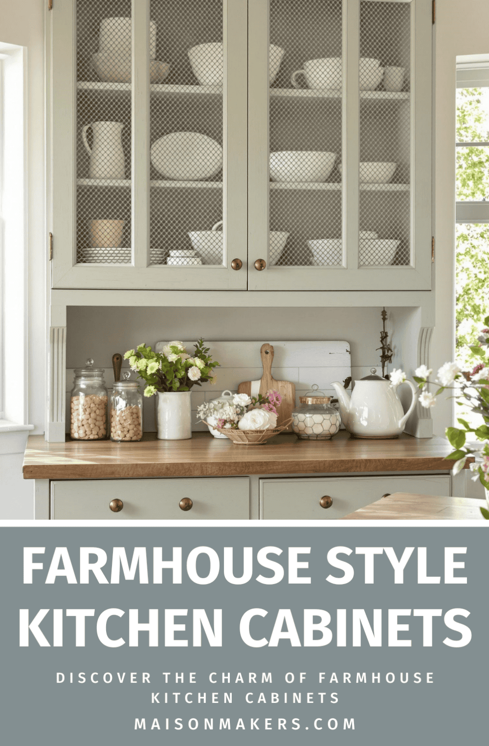 15 Farmhouse Kitchen Cabinet Ideas for a Rustic Look - Maison Maker