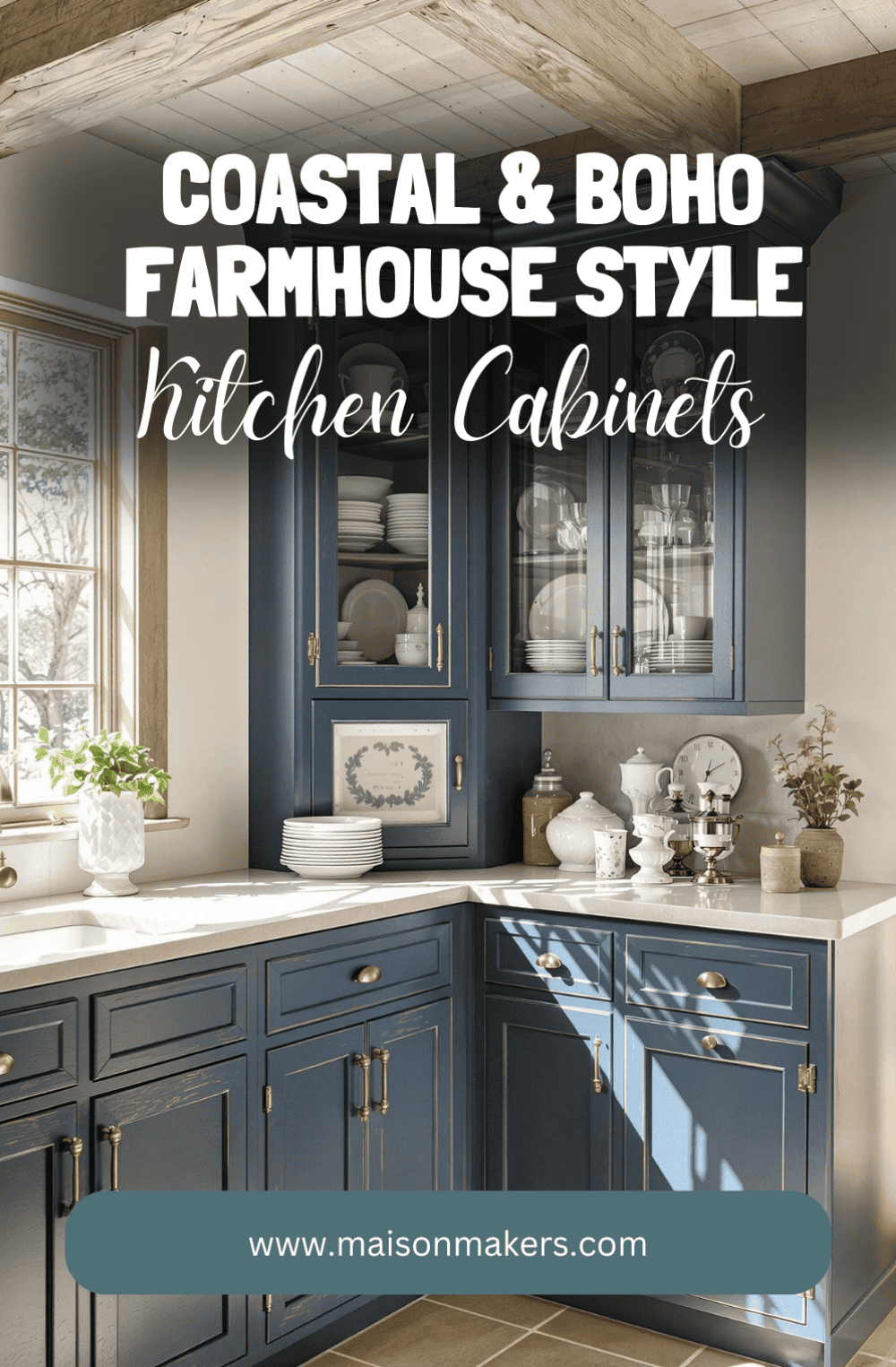 15 Farmhouse Kitchen Cabinet Ideas for a Rustic Look - Maison Maker