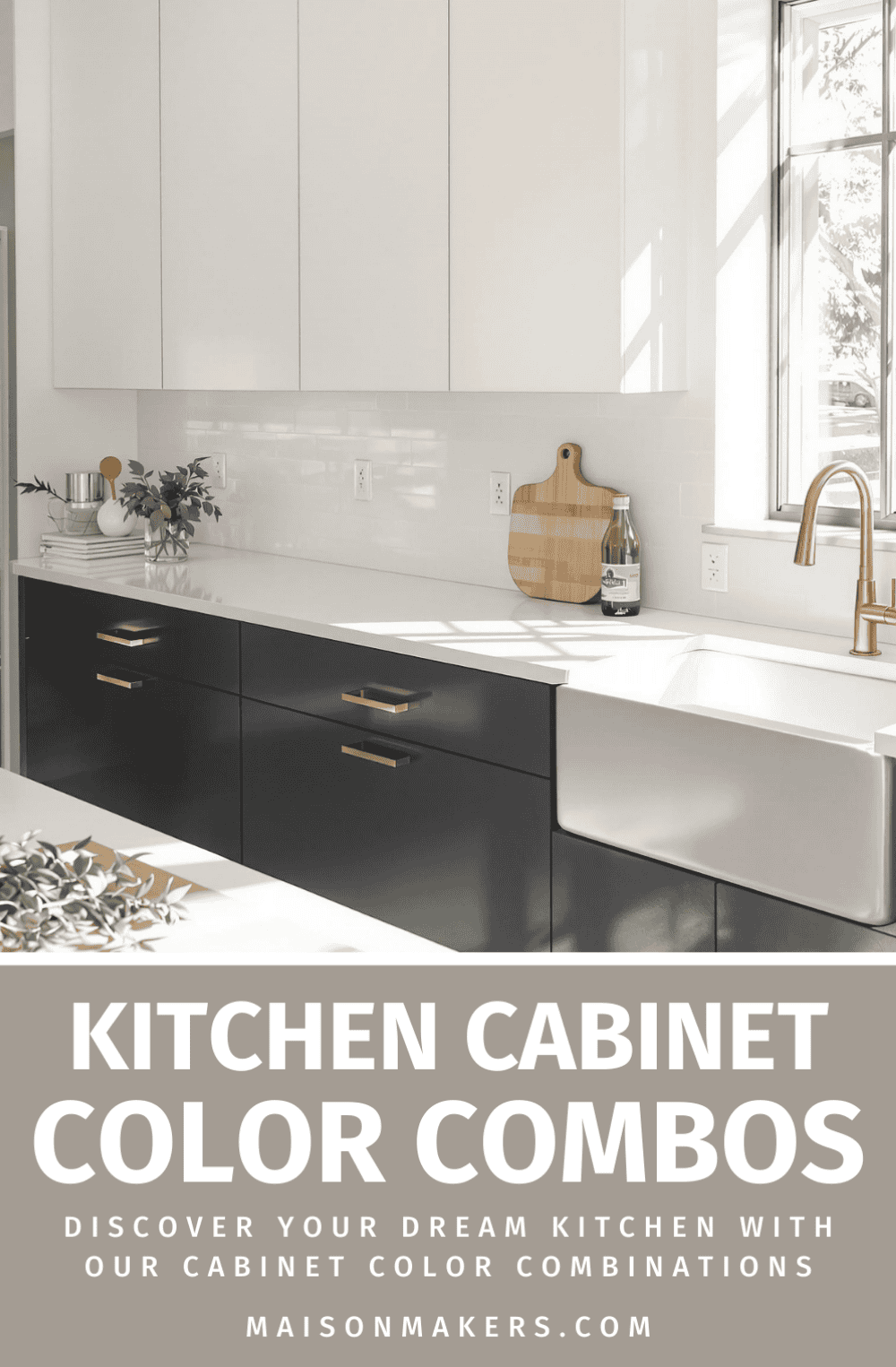 15 Kitchen Cabinet Color Combinations for a Fresh Look - Maison Maker