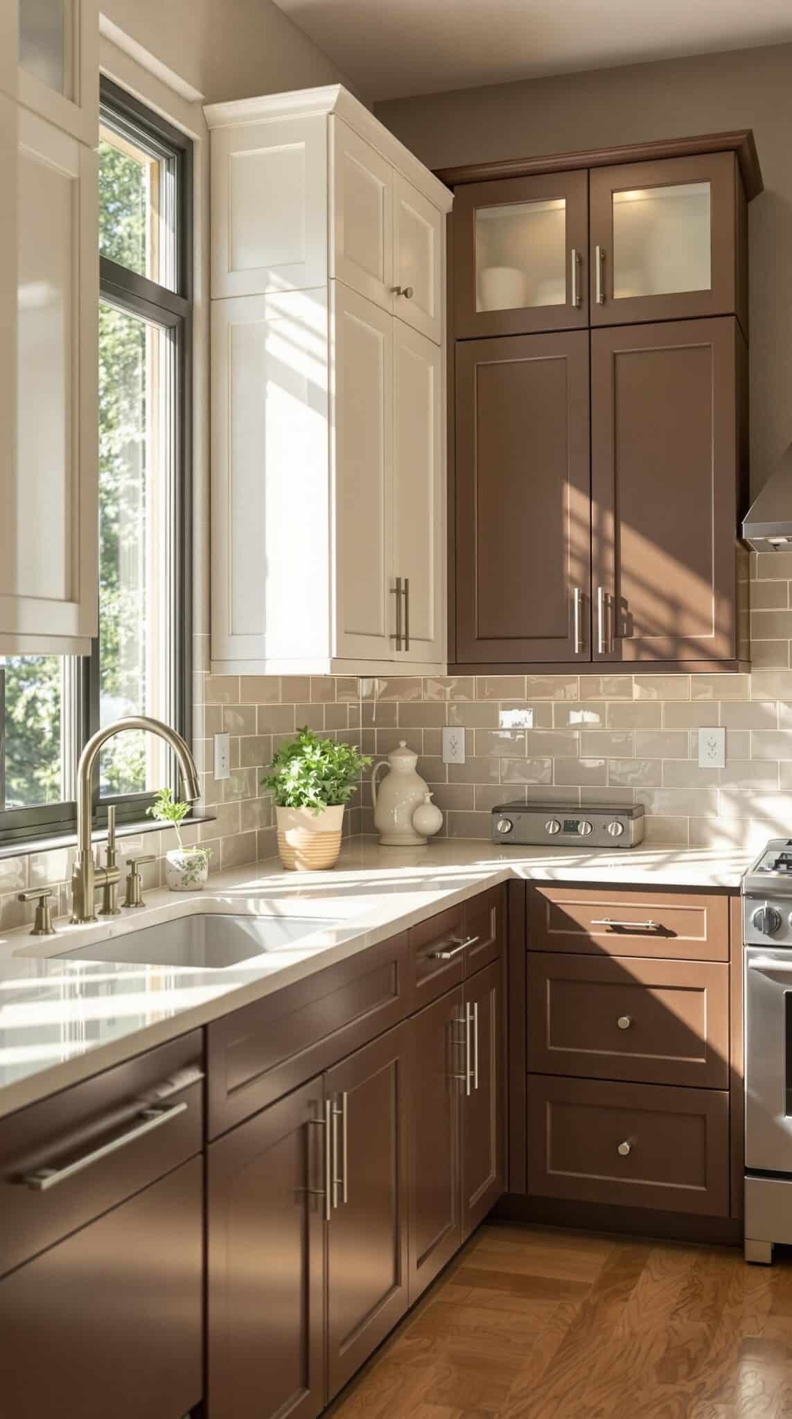 15 Kitchen Cabinet Color Combinations for a Fresh Look - Maison Maker