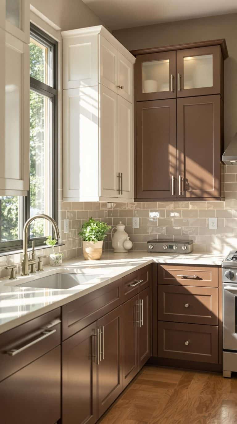 15 Kitchen Cabinet Color Combinations for a Fresh Look - Maison Maker