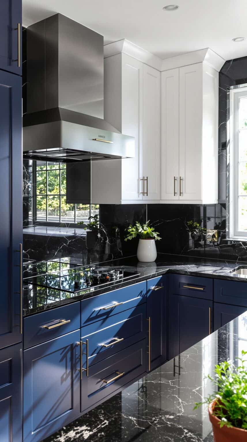 15 Kitchen Cabinet Color Combinations for a Fresh Look - Maison Maker